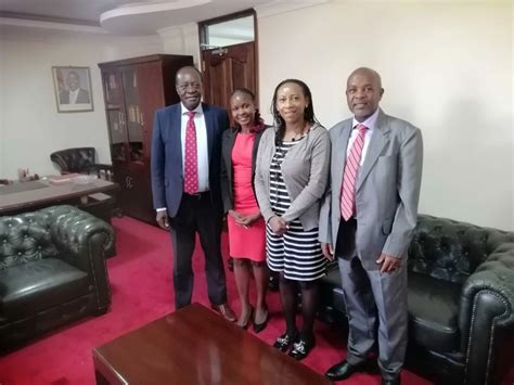 Joyce Wesonga On Linkedin This Afternoon The Eidu Team Together With Hon Lessonet Paid A