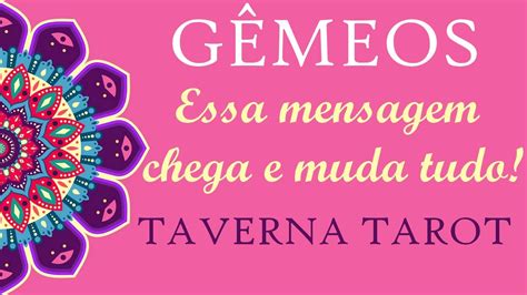 GÊmeos ♊️💨•essa Mensagem Chega E Muda Tudo 📩⚡️• Youtube