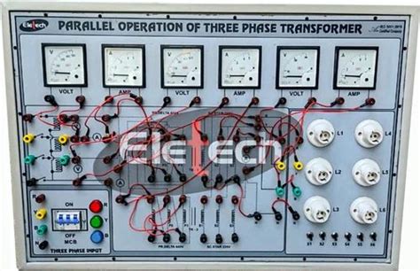 Parallel Operation Of Three Phase Transformer At Rs 23500 Electrical