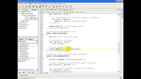 F1l67 Gradebook Java Using An Array To Store Grades Youtube