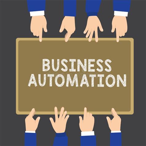 Writing Note Showing Business Automation Business Photo Showcasing For