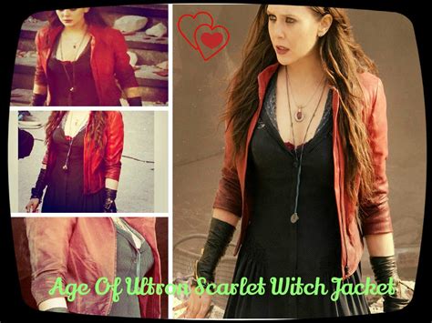 The Avengers Age Of Ultron Scarlet Witch Jacket By Emily Thomas Medium