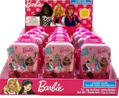 Exclusive Brands Barbie Candy Case 12 Pacific Candy Wholesale