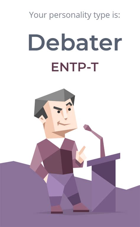 Debater Personality Myers Briggs The Debater Personality Infographic Template A Debater