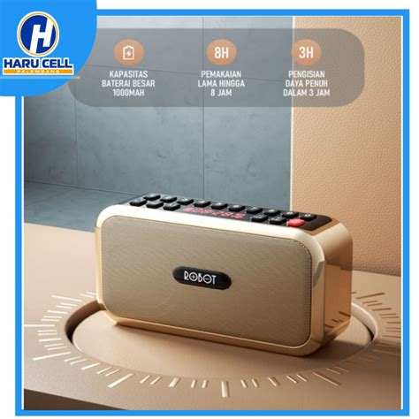 Jual Speaker Robot Rb200 Wireless Bluetooth Robot Rb200 Speaker