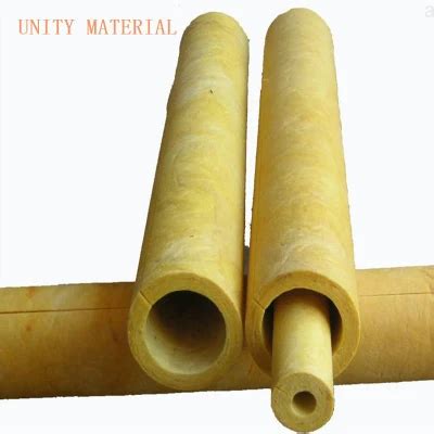 High Density Rock Wool Pipe And Tube Stone Wool Fireproof Steam Pipe