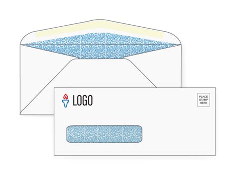 Custom Window Envelopes Printed Window Envelopes With Logo