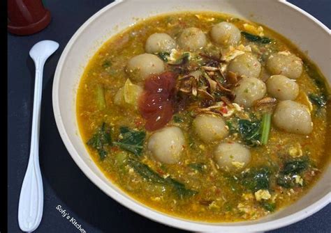 Resep Cilok Kuah Pedas 🔥 Oleh Sofys Kitchen Cookpad
