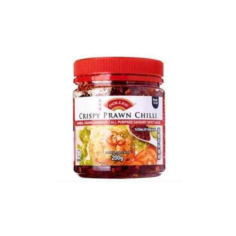 Buy Dollee Crispy Prawn Chilli Paste 200g Dollee Crispy Prawn Chilli