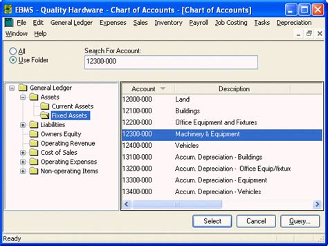 Adding General Ledger Accounts