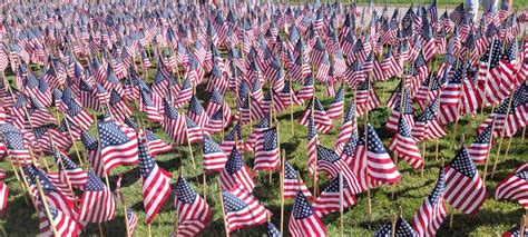 Avon Lake High School Key Club Brings Back Huge 9 11 Flag Display