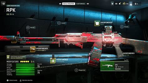 The 1 Best Gun To Use In Warzone 2 Best Rpk Class Setup Youtube