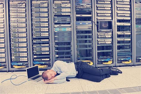 System Fail Situation In Network Server Room Stock Photo At Vecteezy