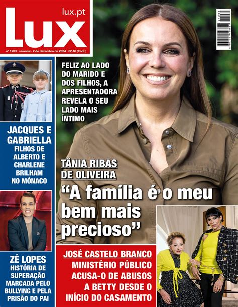 Tânia Ribas de Oliveira revela o seu lado mais íntimo Não perca a sua