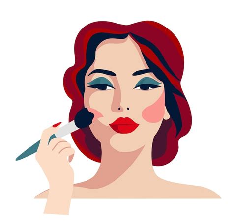 Glam Makeup Look Vectors And Illustrations For Free Download Freepik