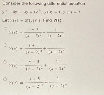Answered Consider The Following Differential Bartleby