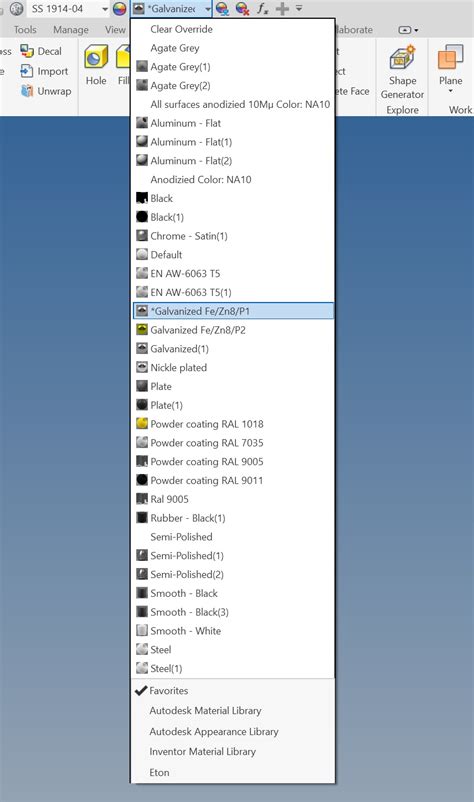 apperance on assembly autodesk community