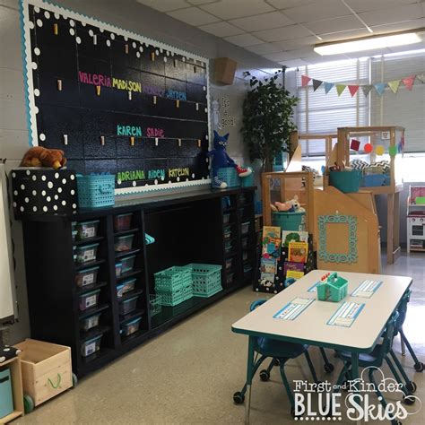 Kindergarten Classroom Reveal 2016 17 First Grade Blue Skies