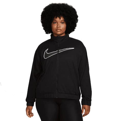 Nike Womens Dri Fit Swoosh Run Jacket Blackwhite Xxl Rebel Sport