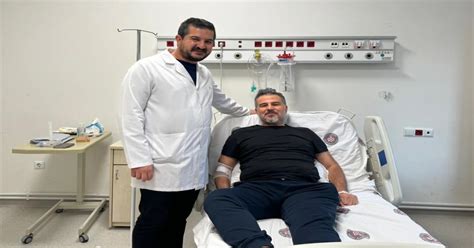 Erken evrede kolon kanseri teşhisi konulan öğretmen ameliyatla
