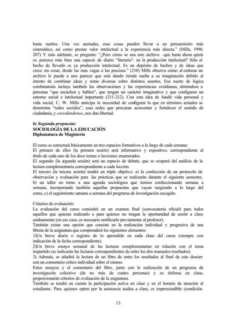 Pdf EnseÑar Y Aprender SociologÍa Textos Y Pretextos Para Una