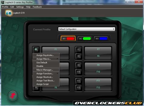 Configuration Logitech G19 Keyboard For Gaming Review Page 3 Overclockers Club