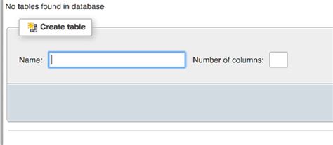 Creating Tables In A Database With Phpmyadmin Kualo Limited