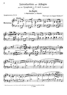 Symphony No 104 In D Major London Hob I 104 By J Haydn On MusicaNeo