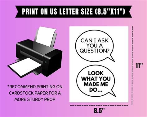 Taylor Swift Photo Booth Props Printable Taylor Swift Birthday Party