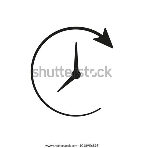 Passage Time Icon Eps 10 Stock Vector Royalty Free 1018956895 Shutterstock