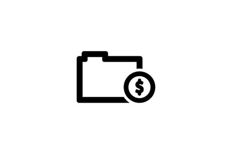Dollar Folder Icon Graphic By Mirazhosen Creative Fabrica