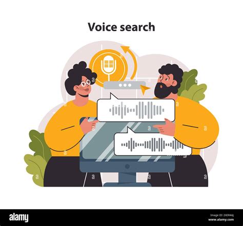 Voice Search Artificial Intelligence Virtual Assistant Character