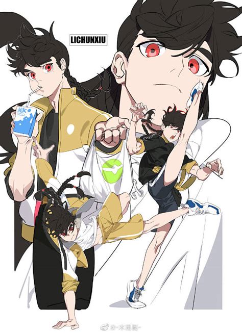 画男性参考·男（12） 插画漫画图片素材 谷梁顿grain的画板 花瓣网 25