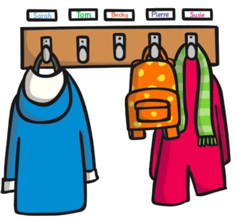 Hanging Up Coat Clipart Png