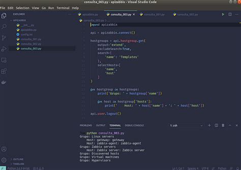 Iniciando Rápido Com A Api Do Zabbix Usando Python 3 By Isaque