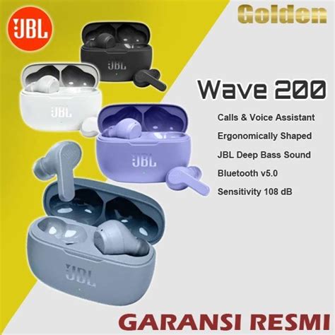 Promo Jbl Wave 200Tws / 200 Tws True Wireless In-Ear Earphones Resmi ...