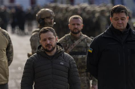 Zelensky Visits Liberated Kherson Russia Claims Annexation Still