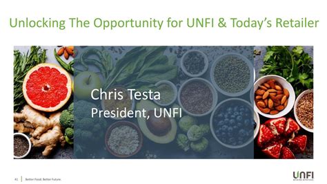 United Natural Foods Unfi Investor Presentation Slideshow Nyse
