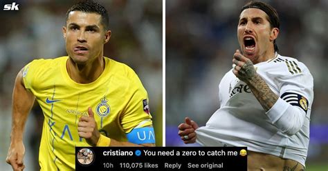 “you Need A Zero To Catch Me” Cristiano Ronaldo Makes Hilarious Claim