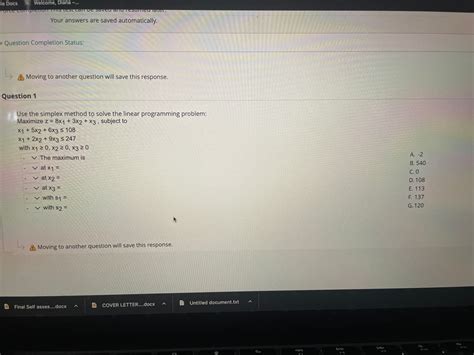 answered use the simplex method to solve the… bartleby