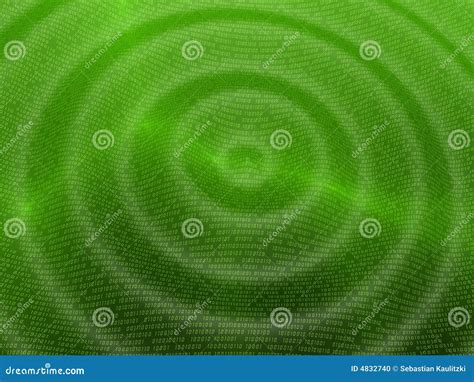 Binary Swirl Stock Illustration Illustration Of Play 4832740