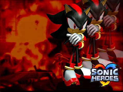 Sonic Heroes Shadow Shadow And Rouge Wallpaper 30013390 Fanpop