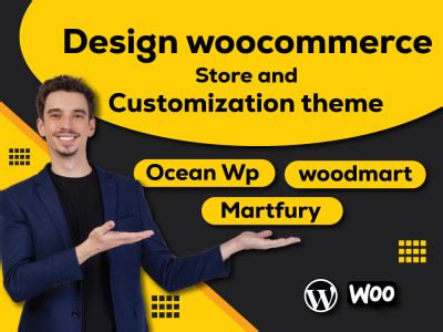 Woocommerce Store And Customize Ocean Wp Woodmart Martfury Theme Upwork