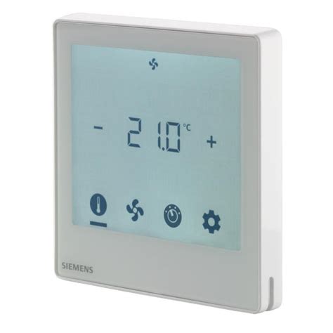 Siemens Touchscreen Raumthermostat Rdf
