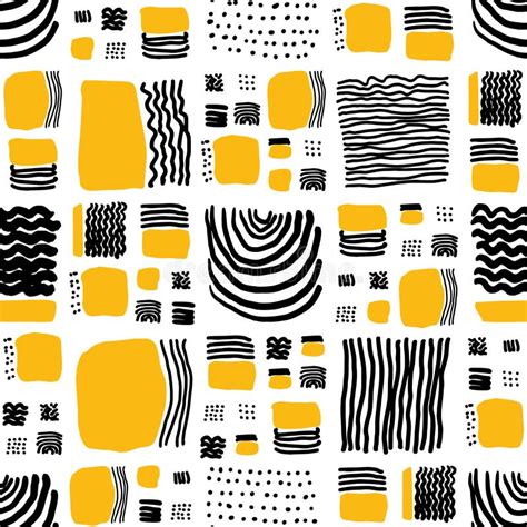 Vector Geometric Seamless Pattern Universal Repeating Abstract Background Stock Vector
