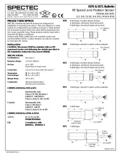 All Spectec Catalogs And Technical Brochures