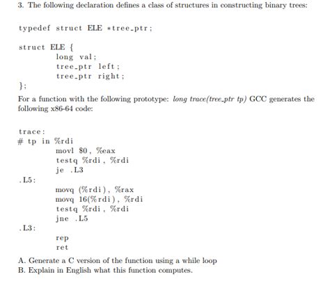 Solved The Following Declaration Defines A Class Of Chegg