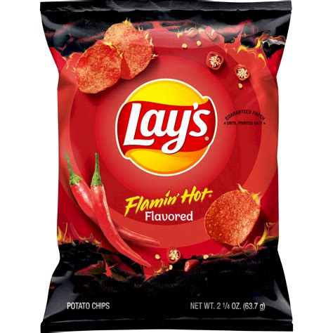 Lays Flamin Hot Flavored Potato Chips Smartlabel™