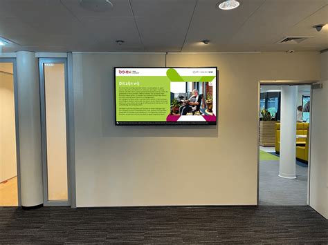 Narrowcasting Voor Interne Communicatie Bo Ex Dpm Signage