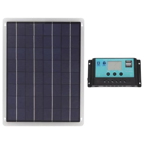 EJ life Kit de contrôleur MPPT de panneau solaire Kit de chargeur de batterie de panneau solaire
